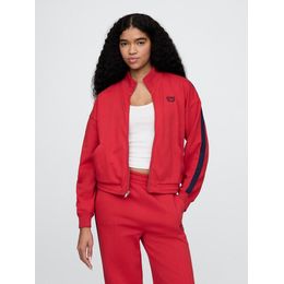 GAP Sweatjacke in Rot - 72% | Gr&ouml;&szlig;e S | Damen-sweatshirts-jacken