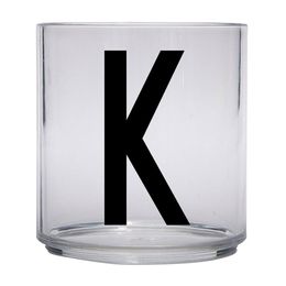 Design Letters Becher "K" in Transparent - 220 ml - 38% | Gedeckter-tisch