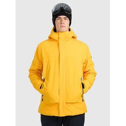 4F Ski-/ Snowboardjacke in Gelb - 40% | Gr&ouml;&szlig;e S | Herren-outdoorjacken