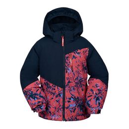 Peek U Ski-/ Snowboardjacke "Lotus" in Dunkelblau/ Pink - 64% | Gr&ouml;&szlig;e 122 | Kinder-outdoor-jacken
