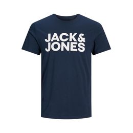 Jack & Jones Jack & Jones Shirt "Corp" in Dunkelblau - 15% | Gr&ouml;&szlig;e L | Herren-plussize