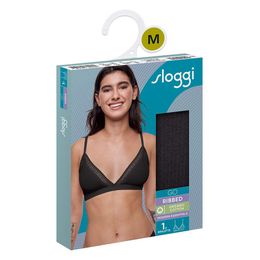 Sloggi Bustier "Go" in Schwarz - 40% | Gr&ouml;&szlig;e M | Damen-bhs