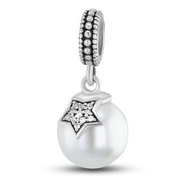 CHARM'S Silber-Anh&auml;nger mit Edelsteinen und Perle - 43% | Schmuck