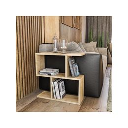 Scandinavia Concept Beistelltisch "Life" in Eiche - (B)60 x (H)60 x (T)20 cm - 67% | Tische