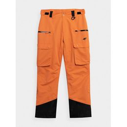 4F Ski-/ Snowboardhose in Orange/ Schwarz - 53% | Gr&ouml;&szlig;e XXL | Herren-outdoorhosen