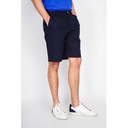 Secret du Lin Bermudas in Dunkelblau - 77% | Gr&ouml;&szlig;e 54 | Herren-plussize