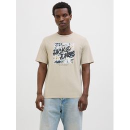 Jack & Jones Jack & Jones Shirt "Hawaii" in Creme - 43% | Gr&ouml;&szlig;e M | Herren-plussize