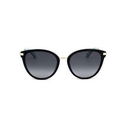 Kate Spade Damen-Sonnenbrille in Schwarz-Gold/ Dunkelblau - 74% | Gr&ouml;&szlig;e 53 | Damen-brillen