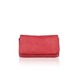 Bellicci Leder-Geldb&ouml;rse "Cosette" in Rot - (B)17 x (H)10 x (T)3 cm - 33% | Portemonnaies-etuis