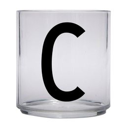 Design Letters Becher "C" in Transparent - 220 ml - 38% | Gedeckter-tisch