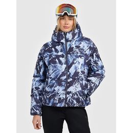 4F Ski-/ Snowboardjacke in Dunkelblau - 51% | Gr&ouml;&szlig;e XL | Damen-outdoorjacken