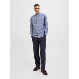 Jack & Jones Jack & Jones Hemd - Regular fit - in Blau - 65% | Gr&ouml;&szlig;e XL | Herren-plussize
