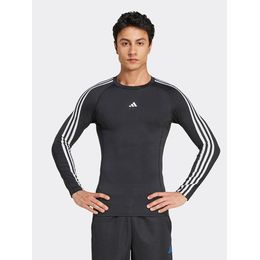 Adidas Funktionslongsleeve in Schwarz - 22% | Gr&ouml;&szlig;e L | Herren-sportshirts
