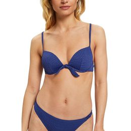 Esprit Bikini-Oberteil in Dunkelblau - 72% | Gr&ouml;&szlig;e 42B-Cup | Damen-bademode