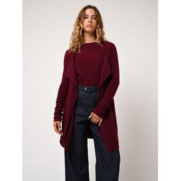 AUTHENTIC CASHMERE Kaschmir-Cardigan "Ch&eacute;sery" in Bordeaux - 66% | Gr&ouml;&szlig;e S | Damen-pullover-cardigans