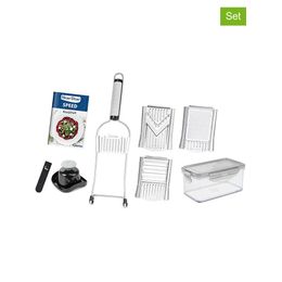 Genius 9tlg. Schneider-Set ''Nicer Dicer Speed'' in Grau/ Schwarz - 28% | Kuechenhelfer