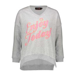 miss goodlife Sweatshirt "Enjoy today" in Hellgrau - 74% | Gr&ouml;&szlig;e L | Damen-sweatshirts-jacken