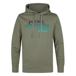 PETROL INDUSTRIES Hoodie in Khaki - 43% | Gr&ouml;&szlig;e L | Herren-sweatshirts-jacken