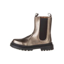 lamino Leder-Chelsea-Boots in Gold - 50% | Gr&ouml;&szlig;e 34 | Kinderstiefeletten