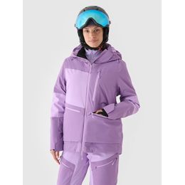 4F Ski-/ Snowboardjacke in Lila - 56% | Gr&ouml;&szlig;e XL | Damen-outdoorjacken