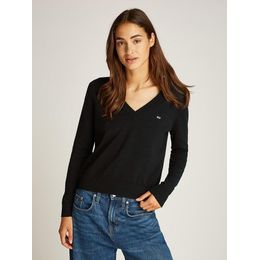 Tommy Jeans Pullover in Schwarz - 22% | Gr&ouml;&szlig;e S | Damen-pullover-cardigans