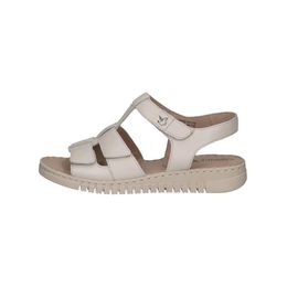 Caprice Leder-Sandalen in Creme - 44% | Gr&ouml;&szlig;e 37 | Damen-sandalen