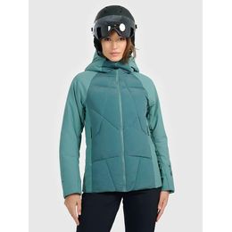 4F Ski-/ Snowboardjacke in T&uuml;rkis - 51% | Gr&ouml;&szlig;e XL | Damen-outdoorjacken