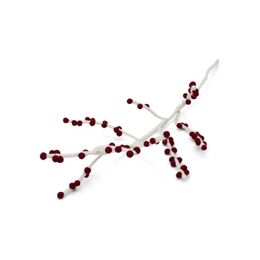 Gry & Sif Dekozweig ''Branch with Berries'' in Rot/ Wei&szlig; - (L)60 cm - 18% | Dekofiguren