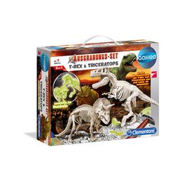 Clementoni Galileo-Ausgrabungsset "T-Rex & Triceratops" - ab 7 Jahren - 10% | Experimentieren-spielzeug