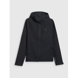 4F Softshelljacke in Schwarz - 53% | Gr&ouml;&szlig;e S | Damen-outdoorjacken