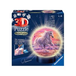 Ravensburger 72tlg. 3D-Puzzle "Pferde am Strand" - ab 6 Jahren - 32% | Gesellschaftsspiele