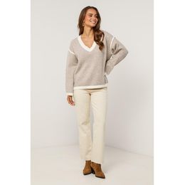 Soft Cashmere Pullover in Taupe - 72% | Gr&ouml;&szlig;e 34/36 | Damen-pullover-cardigans