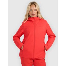 4F Ski-/ Snowboardjacke in Rot - 58% | Gr&ouml;&szlig;e XS | Damen-outdoorjacken