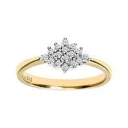 Revoni Gold-Ring mit Diamanten - 75% | Gr&ouml;&szlig;e 59 | Schmuck