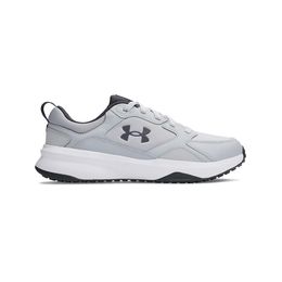 Under Armour Leder-Trainingsschuhe in Grau - 42% | Gr&ouml;&szlig;e 41 | Herrenschuhe-outdoorschuhe