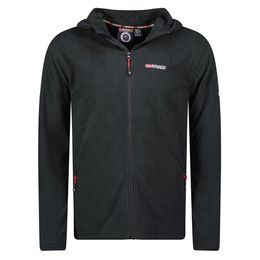 Geographical Norway Fleecejacke "Unicia" in Schwarz - 66% | Gr&ouml;&szlig;e XL | Herren-pullover-sport