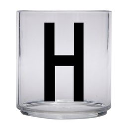 Design Letters Becher "H" in Transparent - 220 ml - 38% | Gedeckter-tisch
