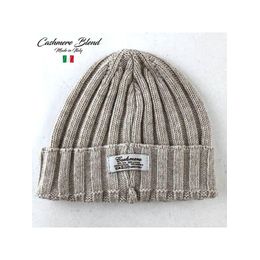 MILANO AMOUR M&uuml;tze mit Kaschmiranteil in Beige - 47% | Damen-muetzen-caps
