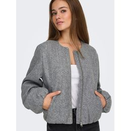 Jacqueline de Yong JDY Blouson in Grau - 12% | Gr&ouml;&szlig;e M | Damenjacken
