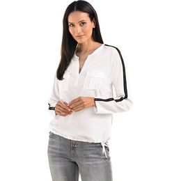 Heine Bluse in Wei&szlig; - 55% | Gr&ouml;&szlig;e 36 | Damen-blusen