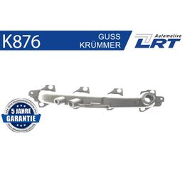LRT Automotive LRT Kr&uuml;mmer, Abgasanlage f&uuml;r RENAULT DACIA MERCEDES-BENZ NISSAN 1400400Q1D A6071400009 140042975R K876