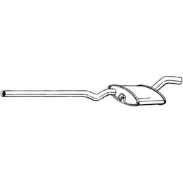 BOSAL Mittelschalld&auml;mpfer 282599 f&uuml;r VW