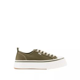 AMI Paris Low-Top Sneaker - Low Top 1980 Sneakers - Cotton - Dark Olive - Gr. 43 (EU) - in Gr&uuml;n - f&uuml;r Damen
