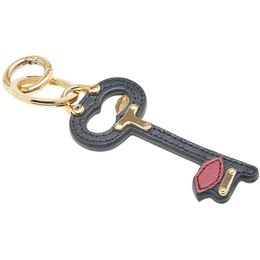 Prada Schl&uuml;ssel- & Taschenanh&auml;nger - Saffiano Lip Key Chain - Gr. unisize - in Schwarz - f&uuml;r Damen