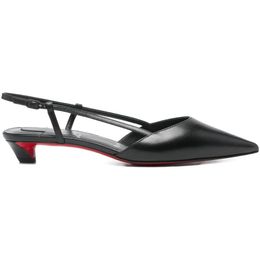 Christian Louboutin Pumps & High Heels - Miss Z Slingina 25mm - Gr. 37,5 (EU) - in Schwarz - f&uuml;r Damen