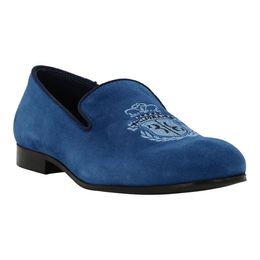 BILLIONAIRE Slipper & Pantoletten - Faulenzer - Gr. 34 (EU) - in Blau - f&uuml;r Damen