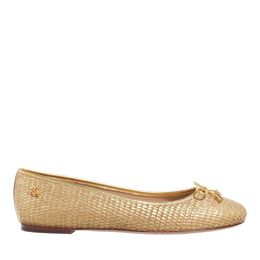 Lauren by Ralph Lauren Lauren Ralph Lauren Ballerinas - Jayna-Flats-Ballet - Gr. 38 (EU) - in Gold - f&uuml;r Damen