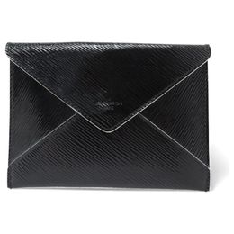 Louis Vuitton Clutches - Louis Vuitton EINLADUNGSUMSCHLAG PM AUS SCHWARZEM - Gr. unisize - in Schwarz - f&uuml;r Damen