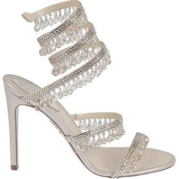 Rene Caovilla Ren&eacute; Caovilla Sandalen - Sandals Beige - Gr. 38 (EU) - in Beige - f&uuml;r Damen