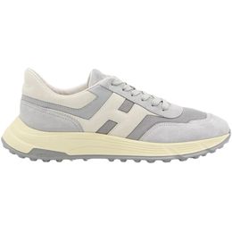 Hogan Low-Top Sneaker - Sneaker Hyperlight grijs/ecru - Gr. UK_10_5 - in Grau - f&uuml;r Damen
